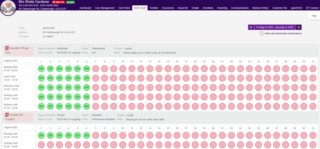What is a MAR Chart and how do I use it? - everyLIFE Technologies